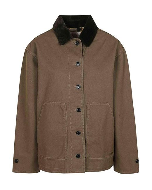 Filson Barn Coat in Brown | Lyst