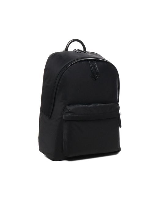 Emporio Armani Backpack in Black for Men | Lyst