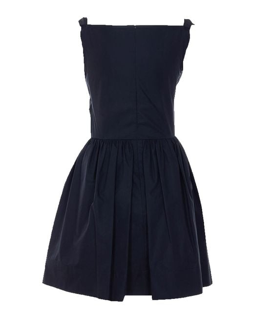 Vivienne Westwood Mini Sunday Dress in Blue | Lyst UK