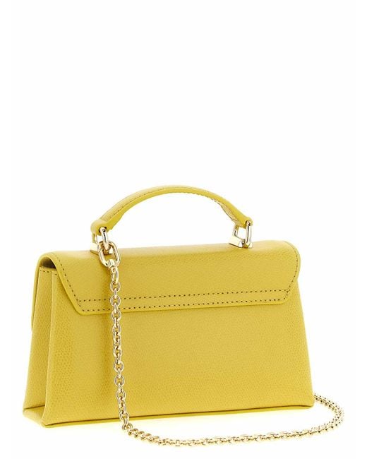 Furla 1927 Mini Crossbody Bag in Yellow | Lyst UK