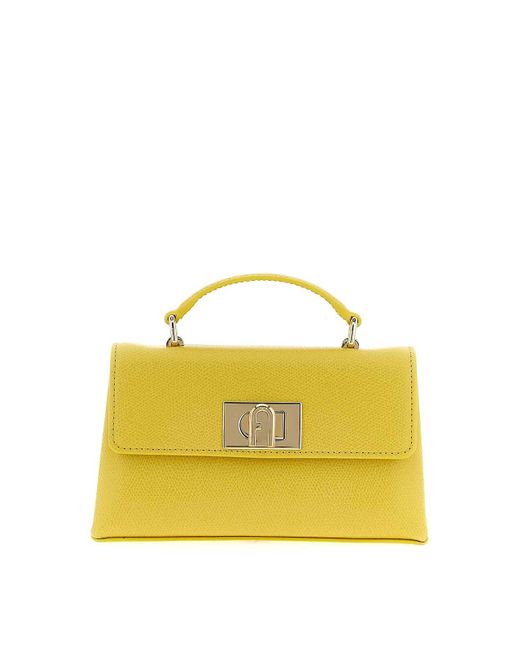Furla 1927 Mini Crossbody Bag in Yellow | Lyst UK