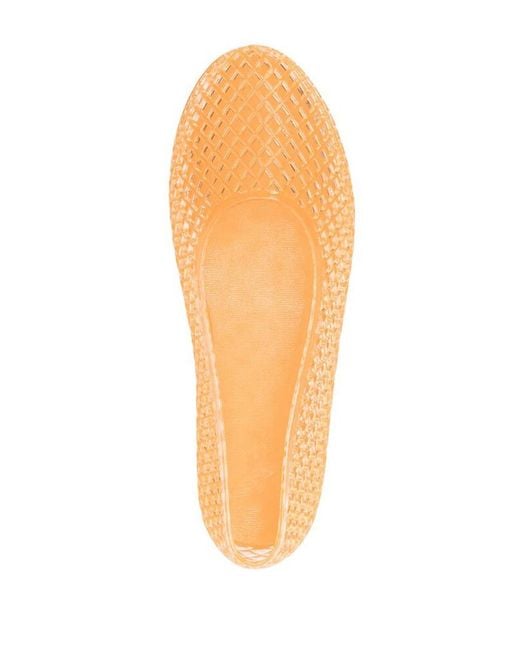 Ancient Greek Sandals Perforated Flats in Natural | Lyst UK