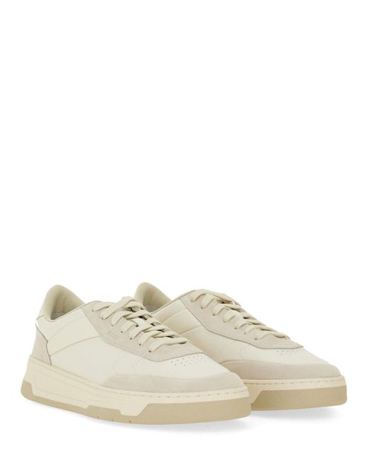 BOSS Baltimore Tenn Sneaker in Natural for Men | Lyst UK