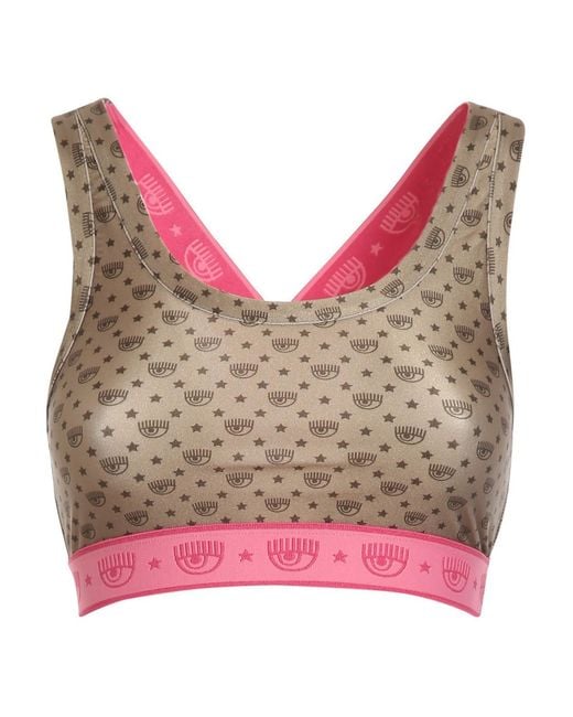 Chiara Ferragni Funky Top in Grey | Lyst UK