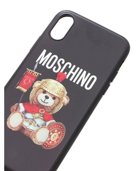 Moschino Roman Teddy Bear Cover in Black | Lyst UK
