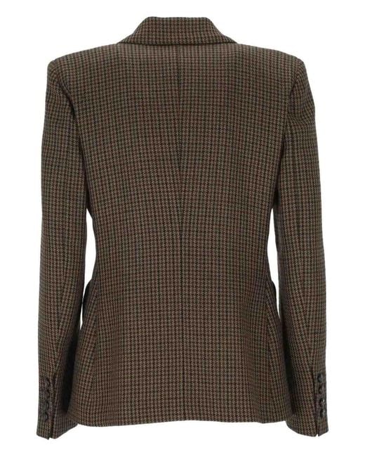 Blazé Milano 'Zemi Charmer' Blazer in Brown | Lyst UK
