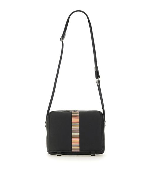 Paul Smith Signature Stripe Bag in Black for Men | Lyst UK