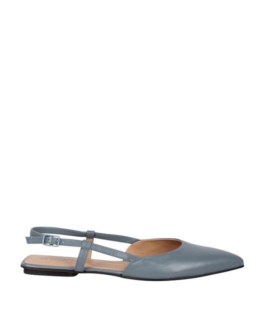 Pomme D'or Ballerine Sling Back in White | Lyst