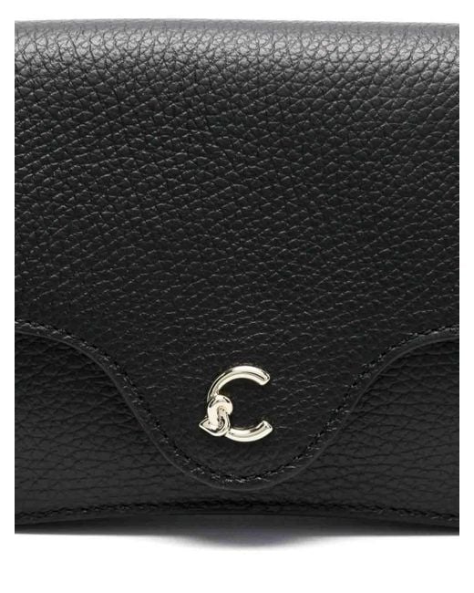 Coccinelle Hi-Tech Accessories Grained Leath in Black | Lyst UK
