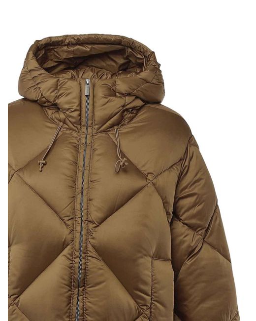 K-Way Quill Super Light Thermo Heavy Jacket in Brown for Men | Lyst