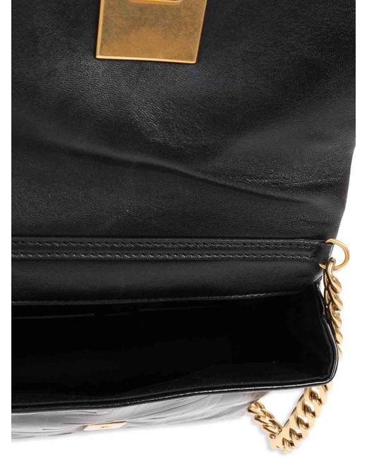 Balmain Logo-Plaque Cross Body Bag in Black | Lyst