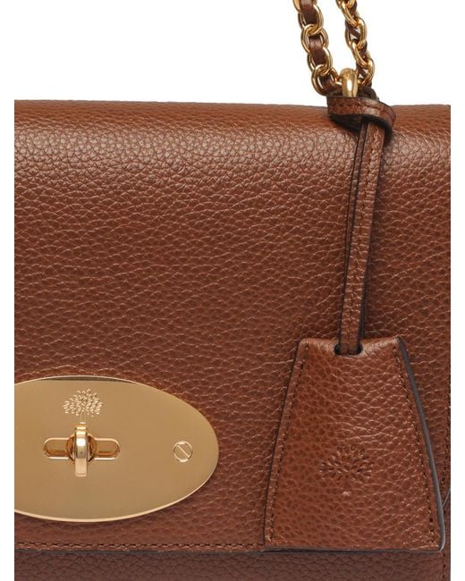Mulberry Leather Bag With Turn Lock Closure in Brown | Lyst UK