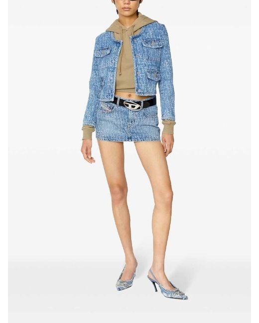 DIESEL Belt in Black | Lyst