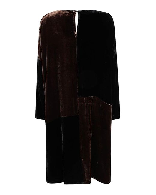 BIANCO LEVRIN Lama Cornelia Dress in Black | Lyst