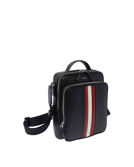 Bally Mythos Messenger Bag in Black for Men | Lyst