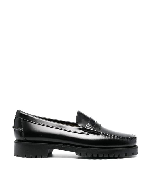 Sebago Mocassino Dan Lug Nero in Black | Lyst