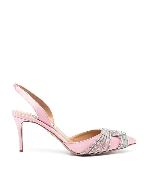 Aquazzura Slingback in Pink | Lyst