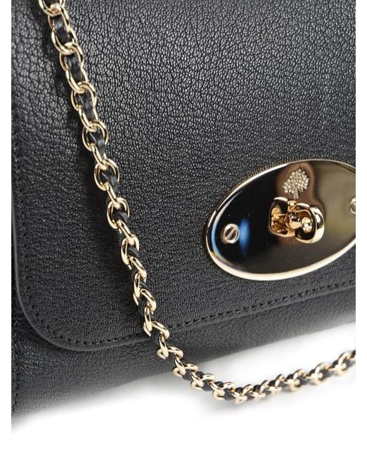 Mulberry Lily Leather Crossbody Bag in Grey | Lyst UK