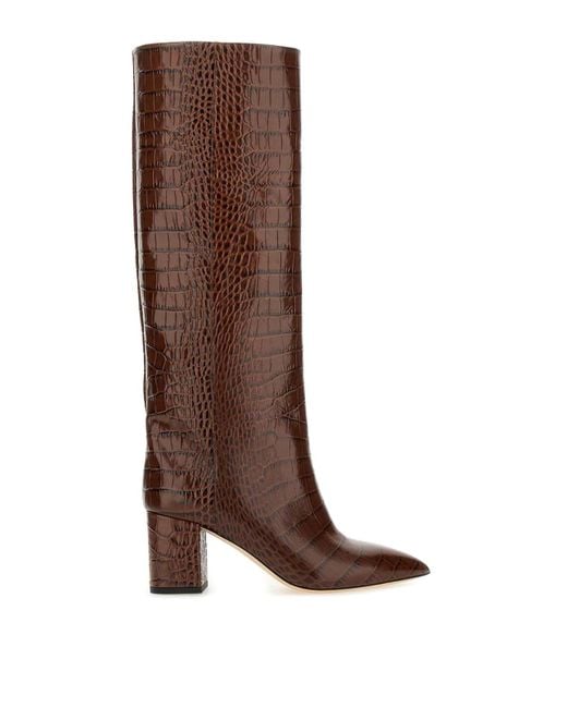 Paris Texas Anja Boot in Brown | Lyst UK