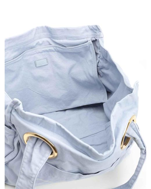 Chloé Chlo Plage Tote Bag in Blue | Lyst UK