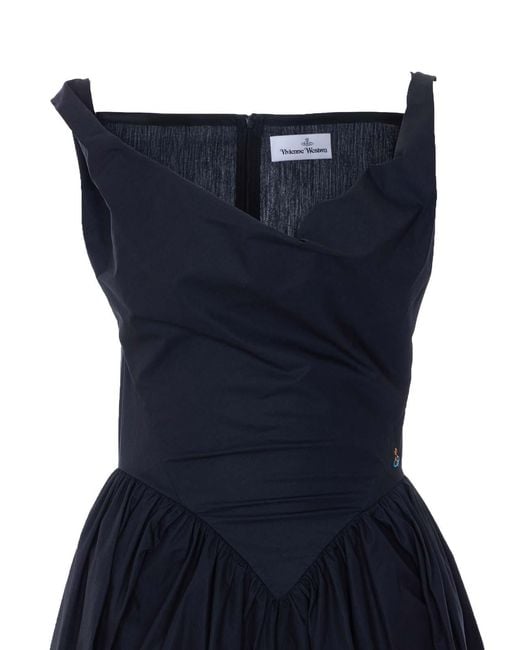 Vivienne Westwood Mini Sunday Dress in Blue | Lyst UK