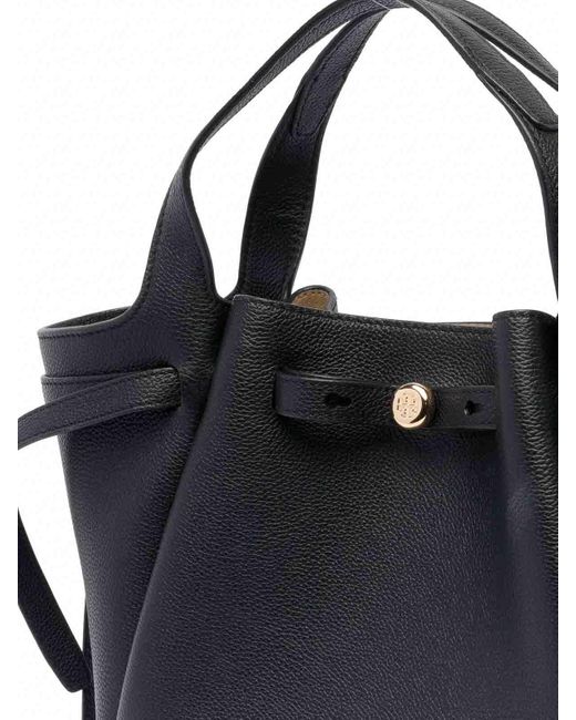 Tory Burch Romy Boston Bag in Black | Lyst