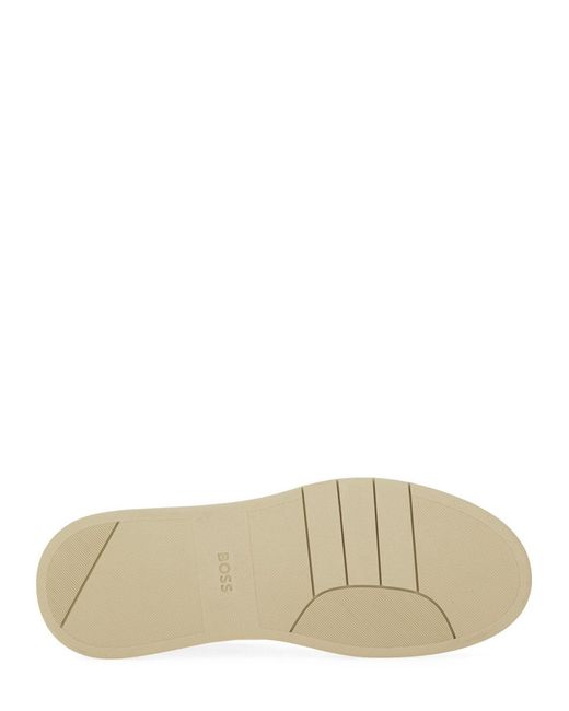 BOSS Baltimore Tenn Sneaker in Natural for Men | Lyst UK