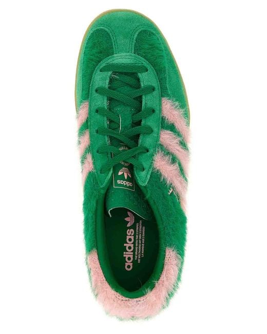 adidas Originals Gazelle Indoor Sneakers in Green | Lyst UK