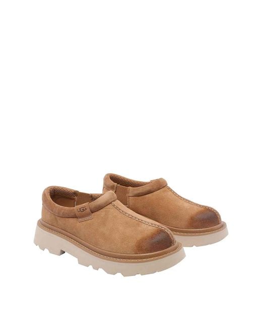 UGG Chestnut Tasman Lug Loafers in Brown for Men | Lyst UK