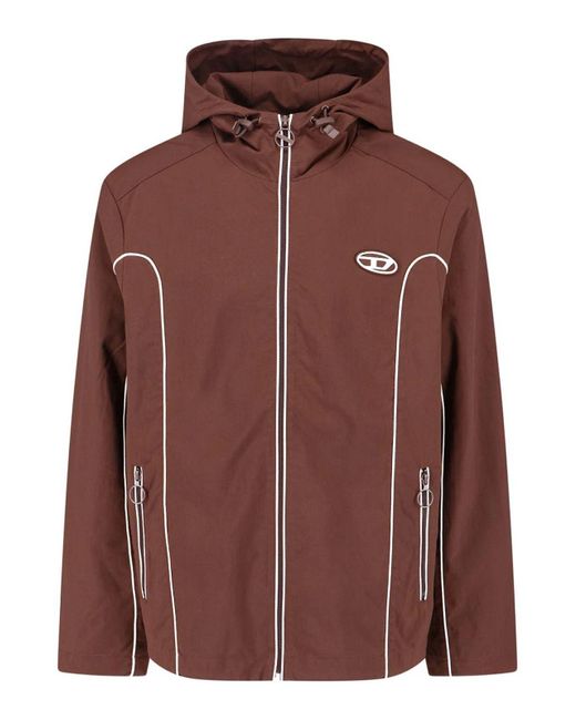 DIESEL J-Hives Sporty Jacket in Brown for Men | Lyst