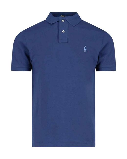 Polo Ralph Lauren Logo Pole in Blue for Men | Lyst UK