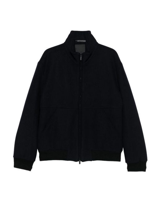 Giorgio Armani Coat in Black for Men | Lyst UK