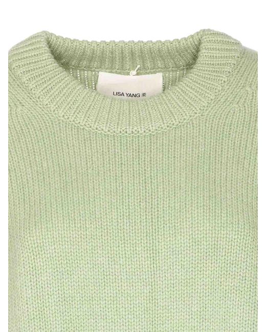 Lisa Yang Renske Sweater in Green | Lyst UK