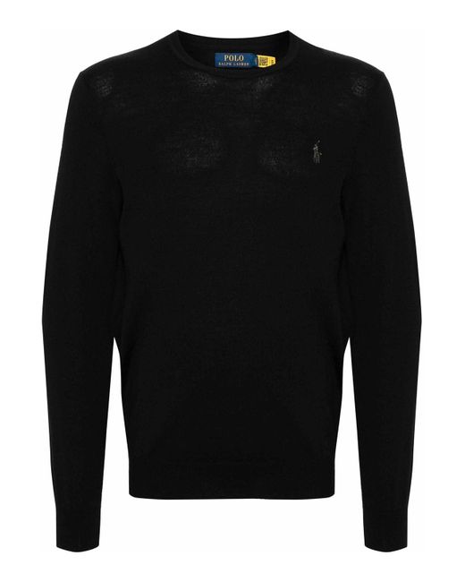 Polo Ralph Lauren Pullover in Black for Men | Lyst