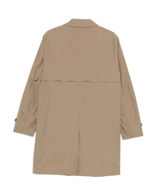Baracuta G10 Detachable Trench Coat With Wind Flap in Natural for Men ...