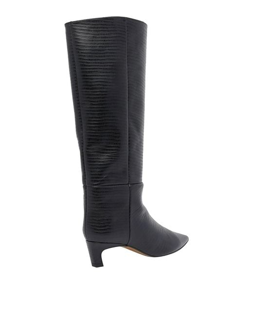 Ángel Alarcón Gaelle Pump Booties in Black | Lyst UK