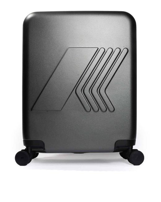 K-Way Eudoxie Logo Trolley in Gray for Men | Lyst
