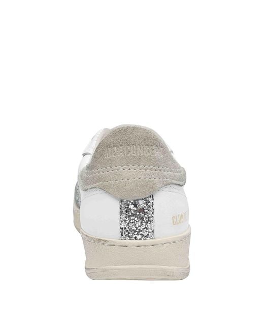 Moa Concept Club Deluxe Logo Glitter Sneakers in White | Lyst UK