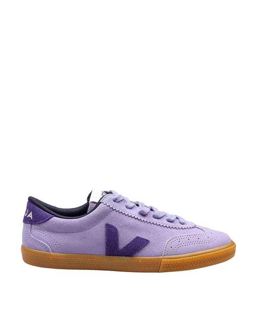 Veja Sneakers Volley in Purple | Lyst UK