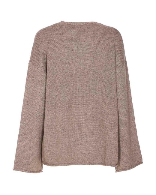Lisa Yang Truffle Kristy Sweater in Brown | Lyst UK