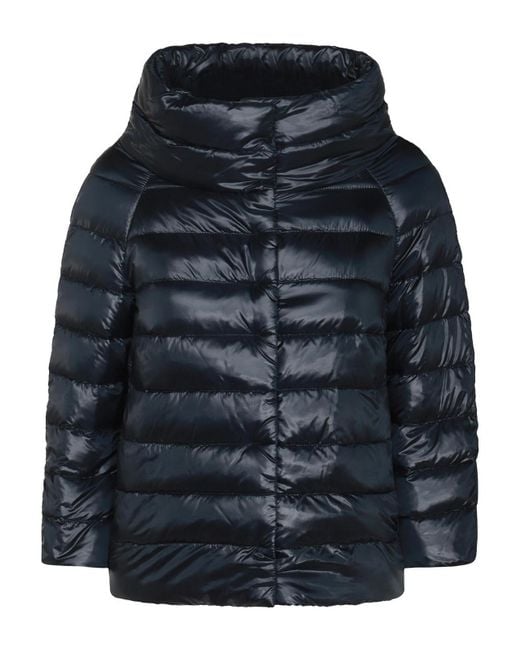 Herno Sofia Down Jacket in Blue | Lyst