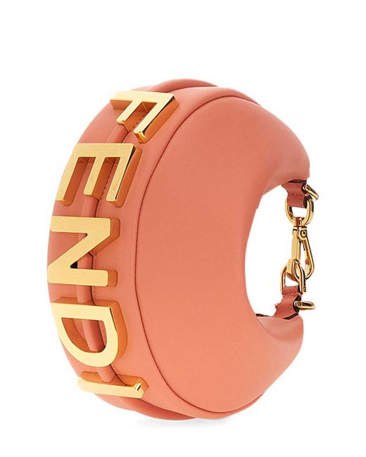 Fendi Minibag Graphy in Pink | Lyst