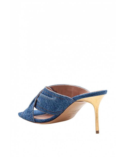Balmain Mule Safety in Blue | Lyst