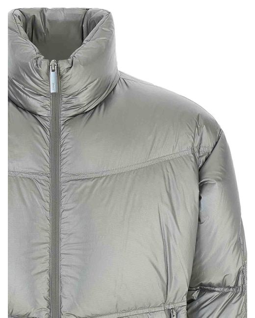 Laminar Metallic Shield Down Jacket in Grey for Men | Lyst UK