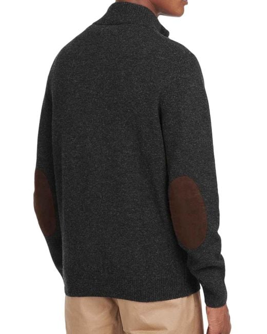 Barbour Cardigan in Black for Men | Lyst