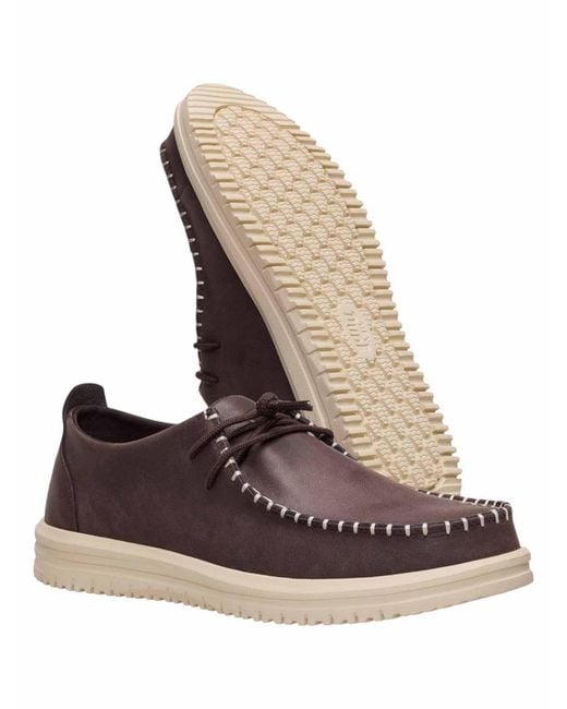 HEYDUDE Low Shoes in Brown for Men | Lyst