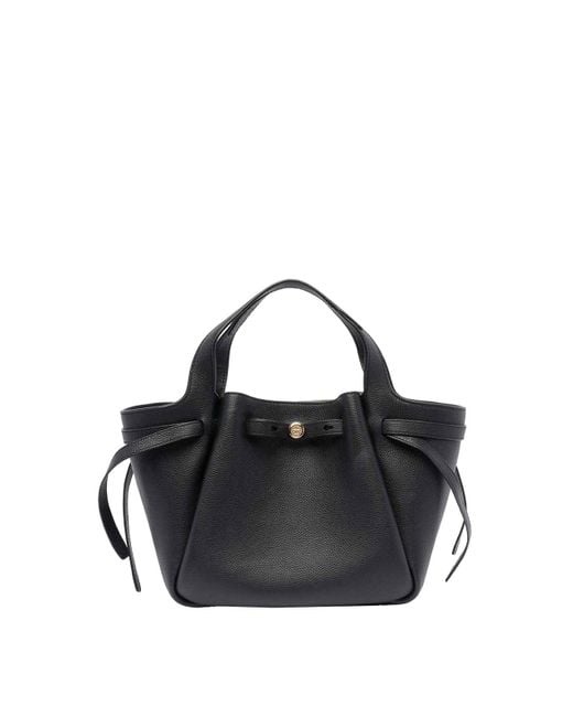 Tory Burch Romy Boston Bag in Black | Lyst