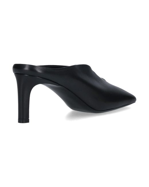 Jil Sander Mules Pump in Black | Lyst
