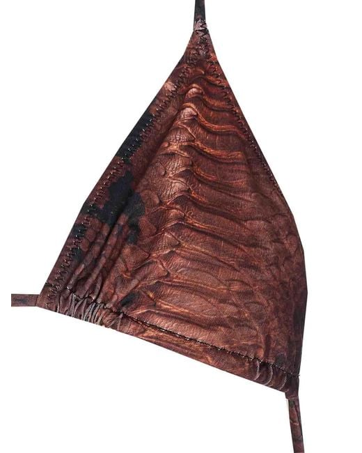 Jean Paul Gaultier Bikini Set in Brown | Lyst UK