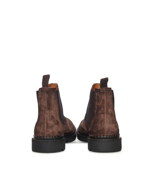 Alexander Hotto Leather Chelsea Boots in Brown for Men | Lyst UK